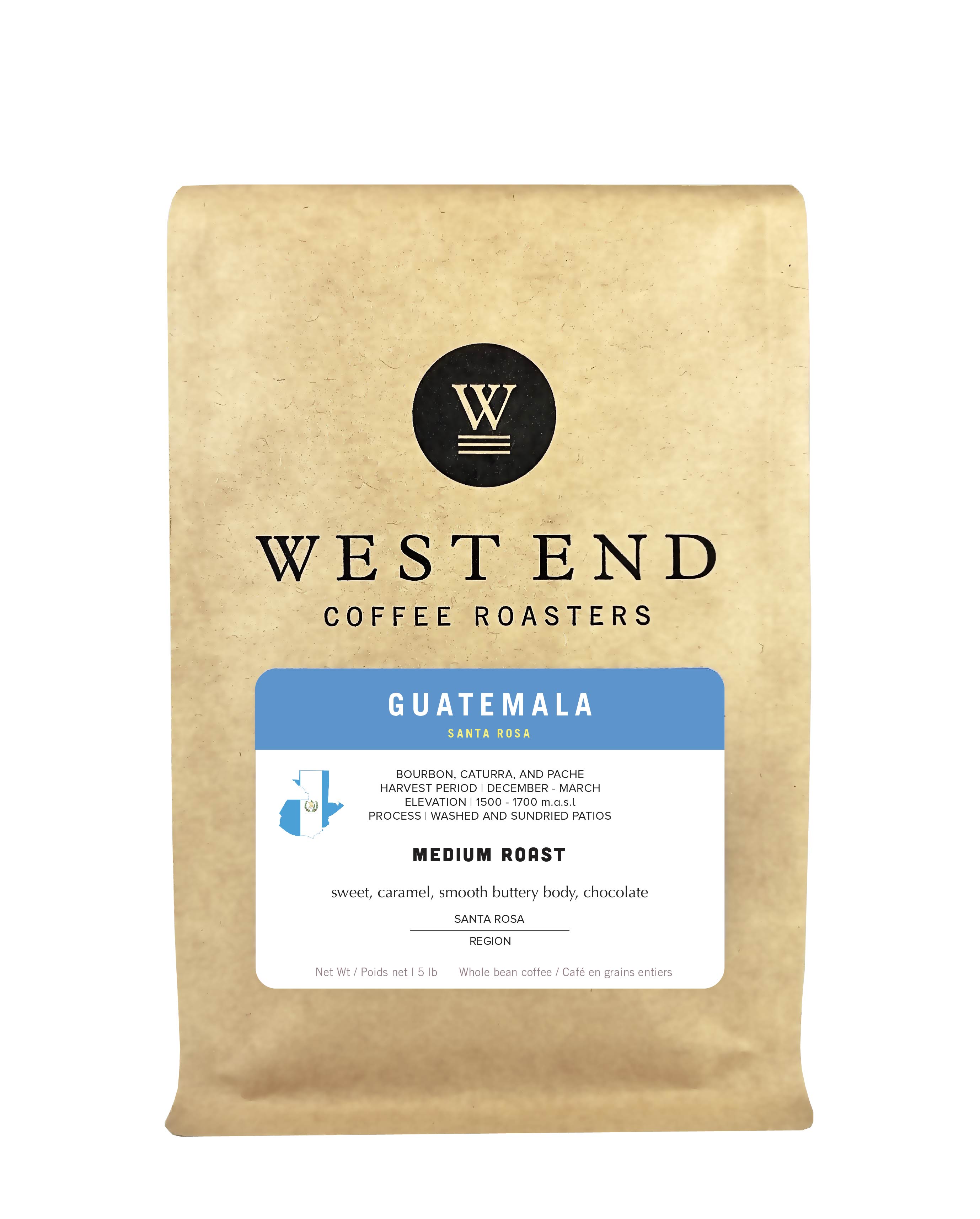 Guatemala Santa Rosa - medium roast – West End Coffee Roasters